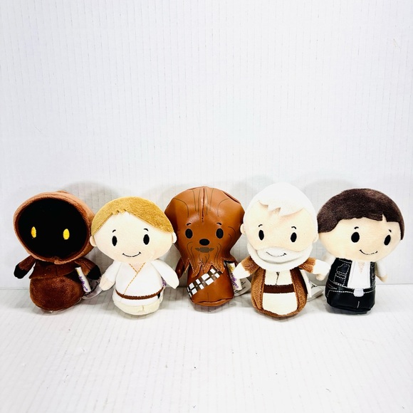 Hallmark | Toys | Lot Of 5 Hallmark Itty Bittys Star Wars Plush Toys ...
